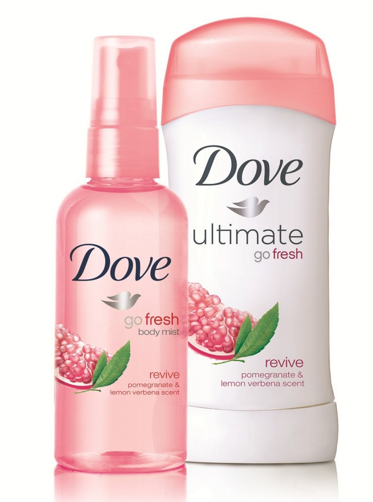 Dove go fresh Revive Deodorant & Body Mist - Colored Sweatbands